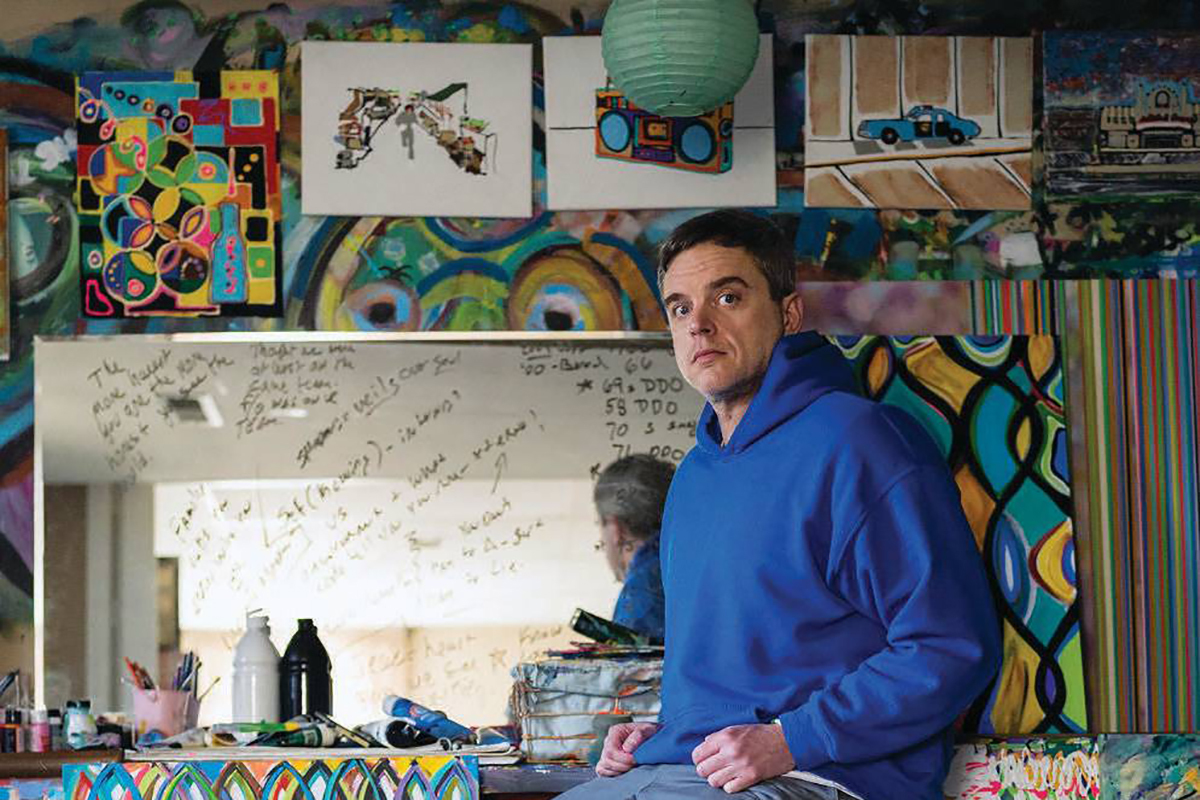 Berwyn's JP Weber Leverages Art to Heal Himself and Help Others