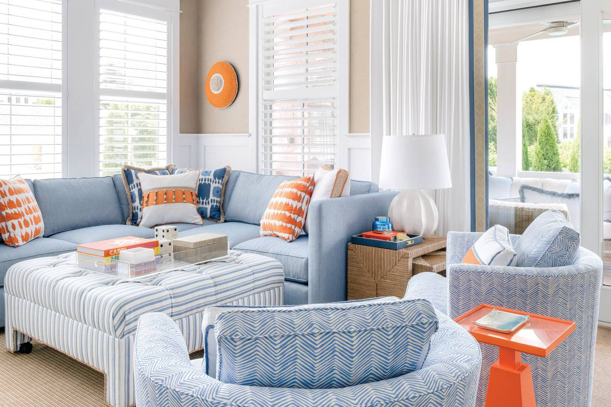 A Main Line Designer Gives This Vacation Home a Cheerful Revamp
