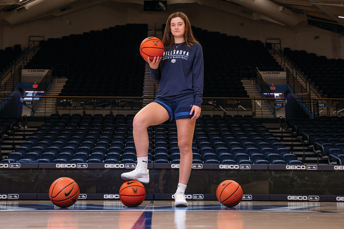 WNBA Star Maddy Siegrist Still Finds Time for Villanova